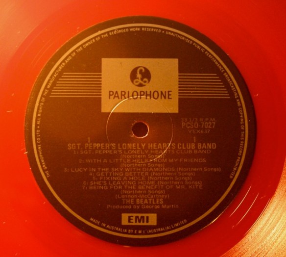 Label Variations – Part One – Sgt. Pepper | Beatles Blog