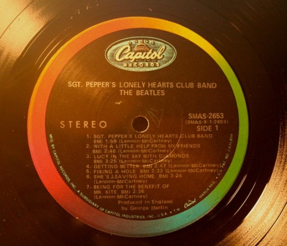 Label Variations – Part One – Sgt. Pepper | Beatles Blog
