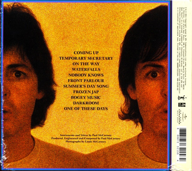 McCartney and McCartney II – Single CD Release | Beatles Blog