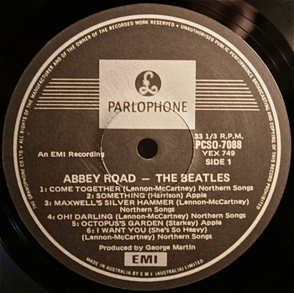 Label Variations Part Six – Abbey Road | Beatles Blog