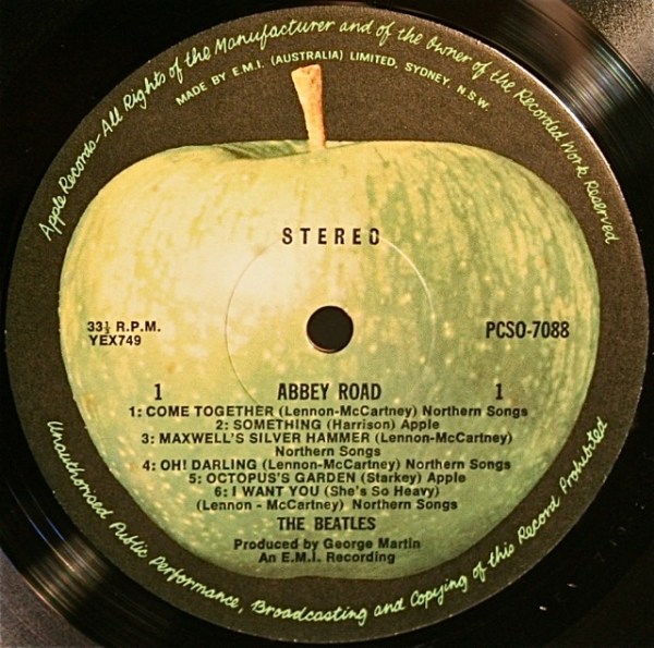 Label Variations Part Six – Abbey Road | Beatles Blog