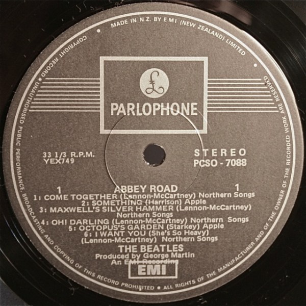 Label Variations Part Six – Abbey Road | Beatles Blog