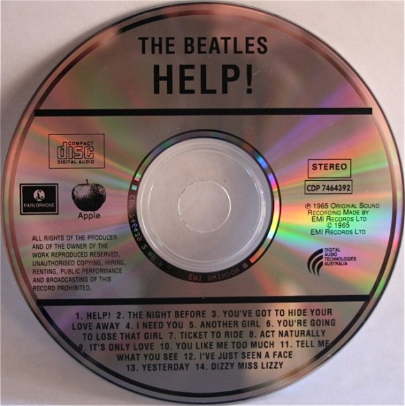 Label Variations Part Seven – Help! | Beatles Blog