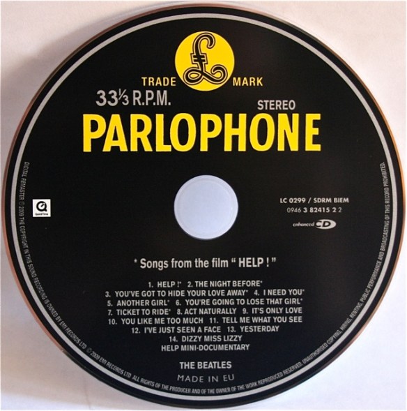 Label Variations Part Seven – Help! | Beatles Blog