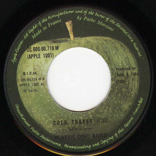 Label Variations Part Nine – Plastic Ono Band “Cold Turkey” | Beatles Blog