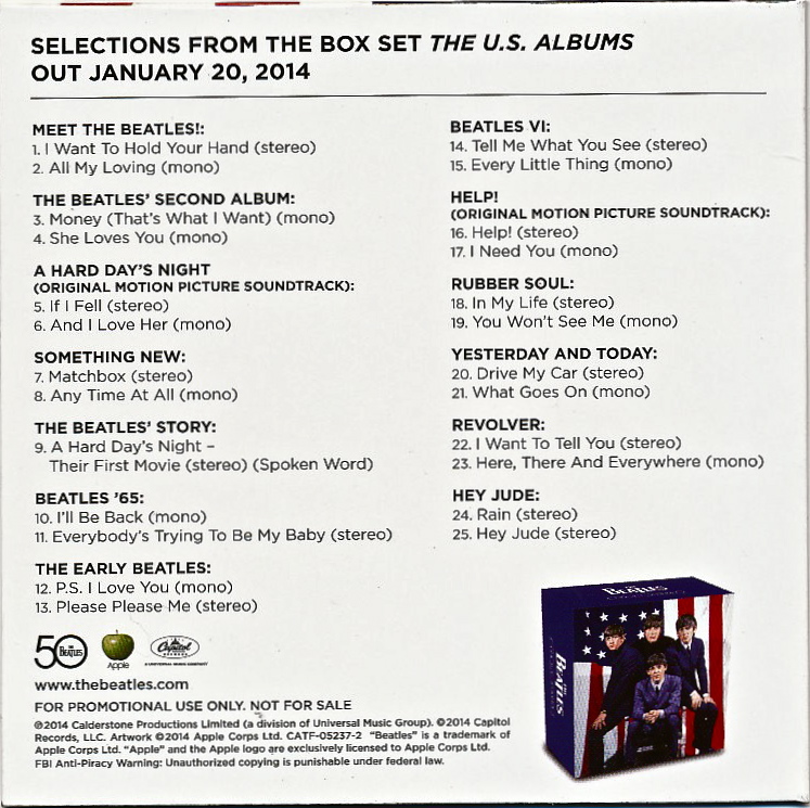 Beatles U.S. Albums Sampler | Beatles Blog