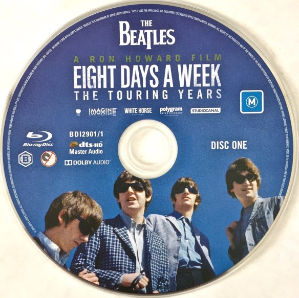 Beatles “Eight Days a Week – The Touring Years” Blu-ray Photo Unboxing ...