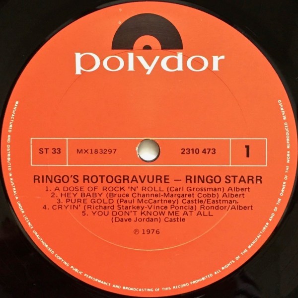 Ringo Starr – Vintage LP Finds | Beatles Blog