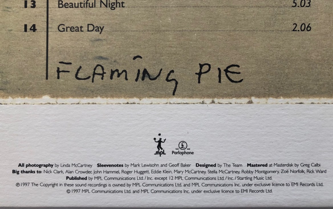 Flaming Pie – What We Already Have | Beatles Blog