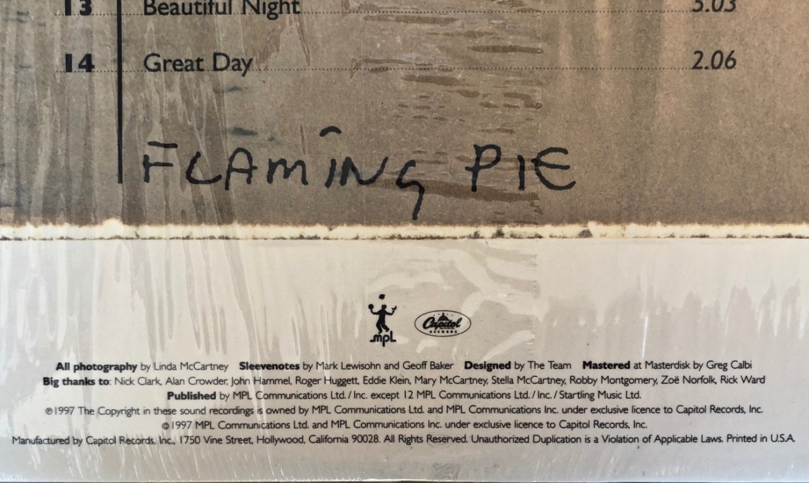 Flaming Pie – What We Already Have | Beatles Blog