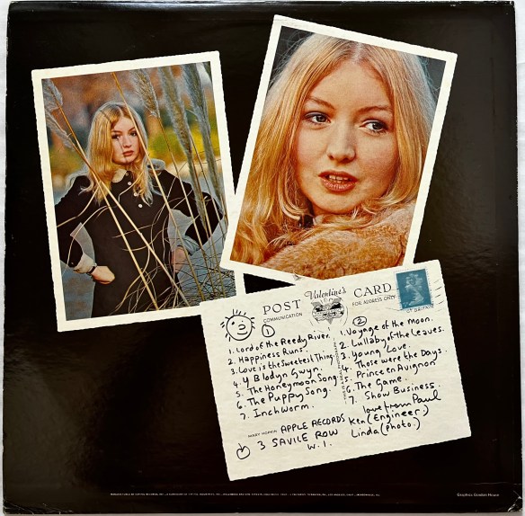Mary Hopkin ‘Post Card’ – A Hong Kong/Malaysia Pressing | Beatles Blog